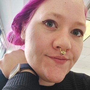 316L Stainless Steel 16G Bee Helix Daith Conch Earring/bee - Etsy