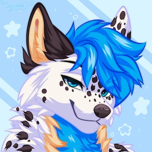 Fursona Coloring Page Pfp Icon Base Furry Digital Download DIY YCH 2 ...