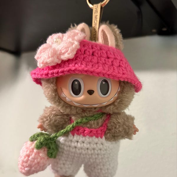 Labubu Crochet Frog Clothes - Etsy