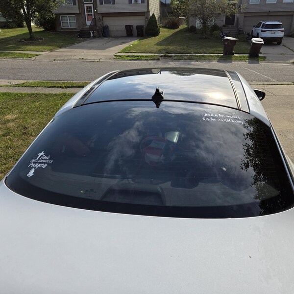 Christian Decal| Car Decals for Christians | Window Stickers Vinyl ...