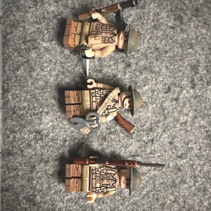 Ww2 German Eichenlaubmuster Camouflage Rifleman Made With Genuine LEGO ...