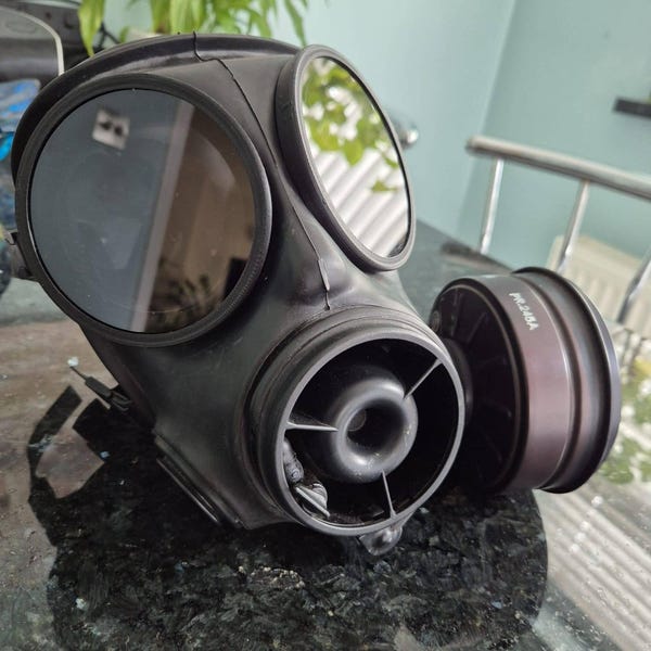 S10 FMJ08 Gas Mask Filter Lens Multi Colour Black Red Blue Green Orange ...