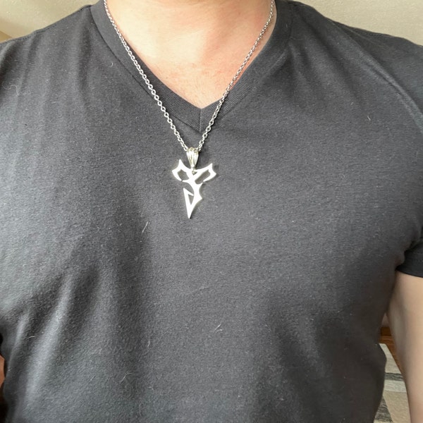 Final Fantasy X Tidus Pendant in Sterling Silver or Antique Bronze ...