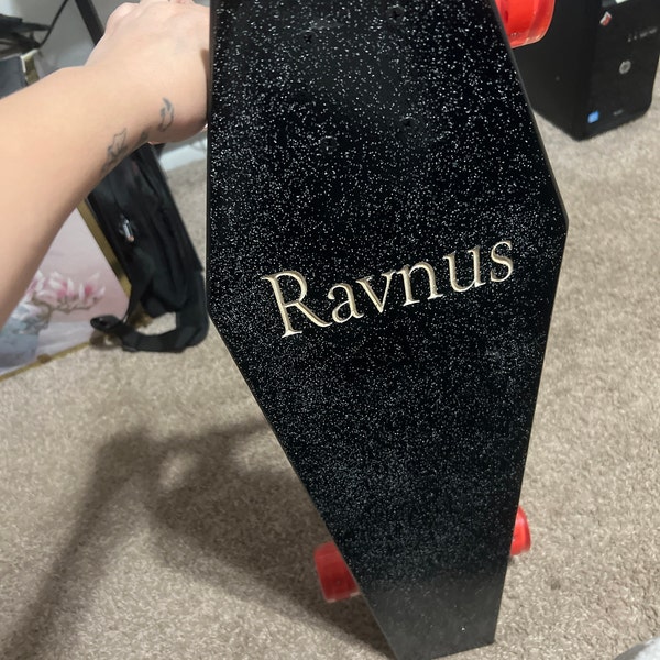 Coffin Croozer Longboard 30" - "coffin" Black Board - Etsy
