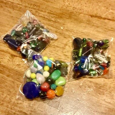 50grams Colorful Mix Color Beads Small Beads mix Shape Glass Beads . G6 ...