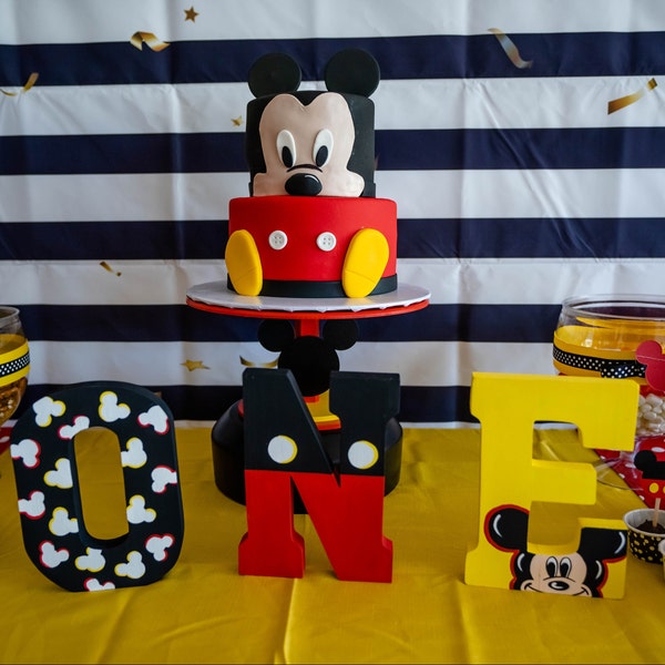 Mickey Mouse Cake Stand Mickey Cake Smash Cake Cake Pop Stand - Etsy