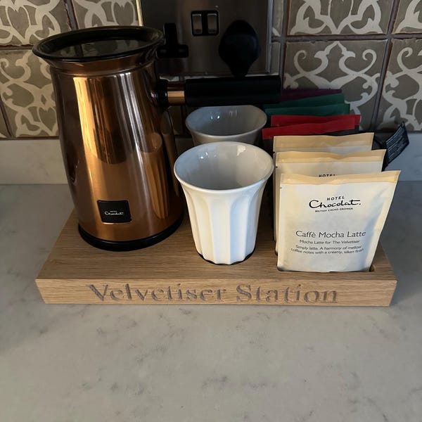Luxurious Personalised Velvetiser Station for Hot Chocolate Lovers ...