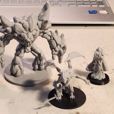 Giganotosaurus Dinosaur Miniature Lord of the Print Dnd Miniatures Role ...