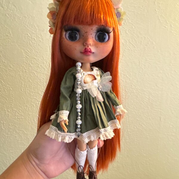 Blythe Doll Custom TBL, Ooak Blythe Doll, Blythe Blonde Hair, Blythe ...
