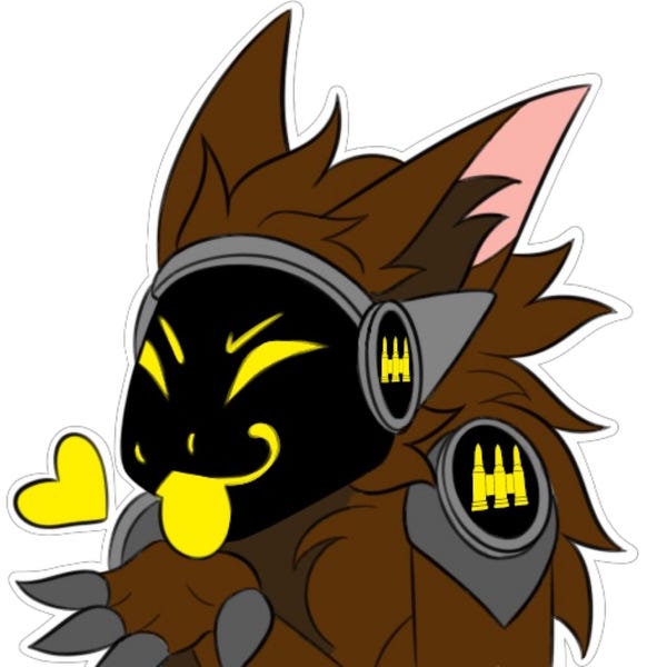 Digital Protogen Furry Emote/sticker Bases (pack 1) - Etsy