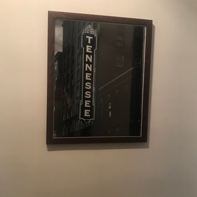 Historic Tennessee Theatre Sign Marquee Selective Color Landmark City ...