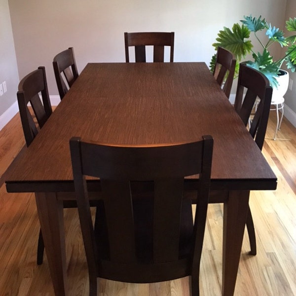 Custom Made Table Pads ( No Leaves) Kitchen Dining Table Coffee Buffet ...