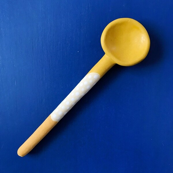 Large Spoon, Your Choice of One Handmade Ceramic Spoon for Jam, Chutney ...