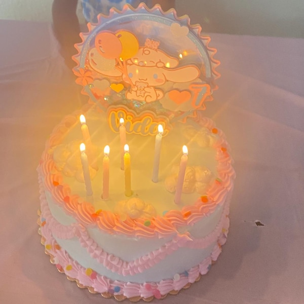 Cinnamon Roll Cake Topper (shaker) - Etsy