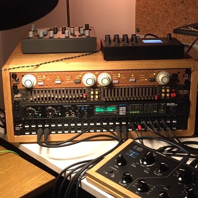 19 Studio Rack Case Custom Hard Wood Oak, 2U, 3U, 4U, 5U, 6U, 7U, 8U ...