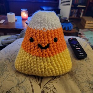 Candy Corn Crochet Pattern, Plushie Halloween Candy, Autumn Candy Corn ...