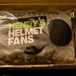 Single Helmet Cooling Fan Kit - Etsy