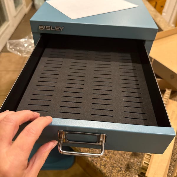 IKEA Alex Drawer Foam Insert for Floss Bobbins-cross Stitch, Embroidery ...