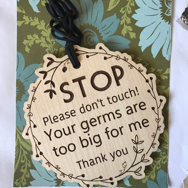 STOP Please Don't Do Not Touch My Baby | Infant Carrier Hygiene Sign ...