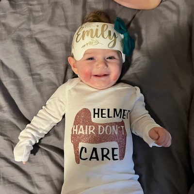 Bye Bye Helmet Hello Hair Bows - Etsy