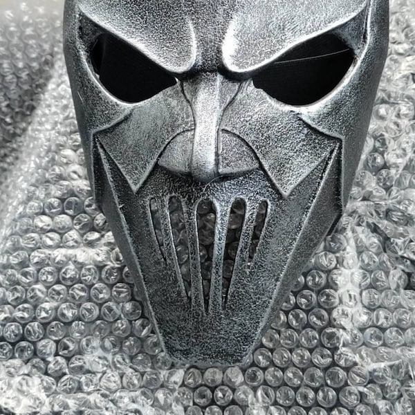 Slipknot Mick Thomson Mask Metal Nu Men Brutal Scary Custom Silver ...