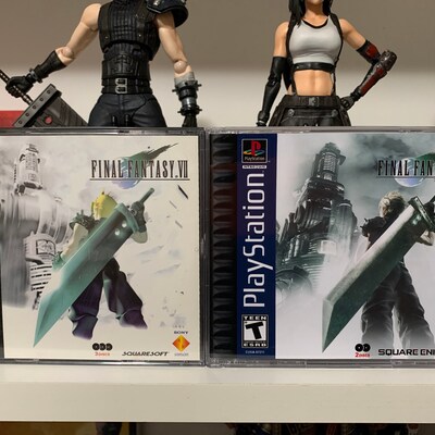 Final Fantasy VII Remake PS4 Custom PS1 Inspired Case - Etsy