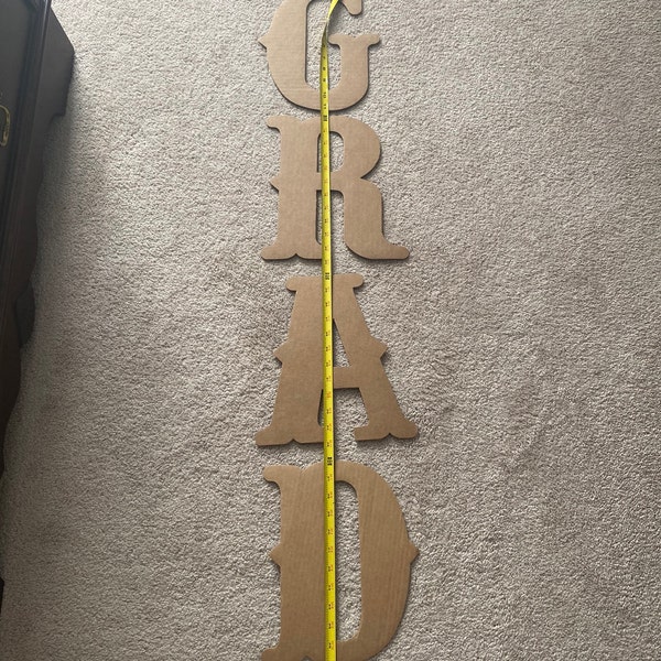 Large Recycled Cardboard Letters - Etsy