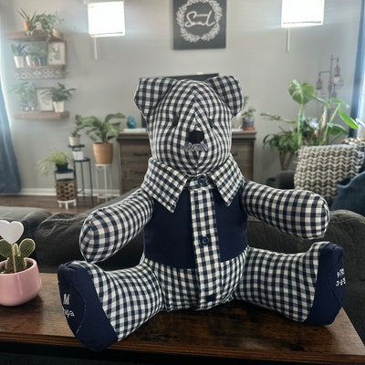 Memory Bears Keepsake Teddy Bears Custom Made From Your Loved Ones ...