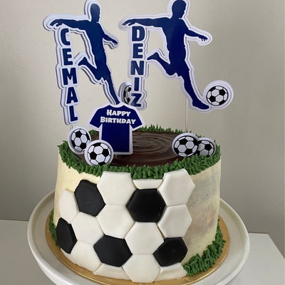 Girl Soccer Birthday Cake Topper Personalized Women Football Lioness - Etsy
