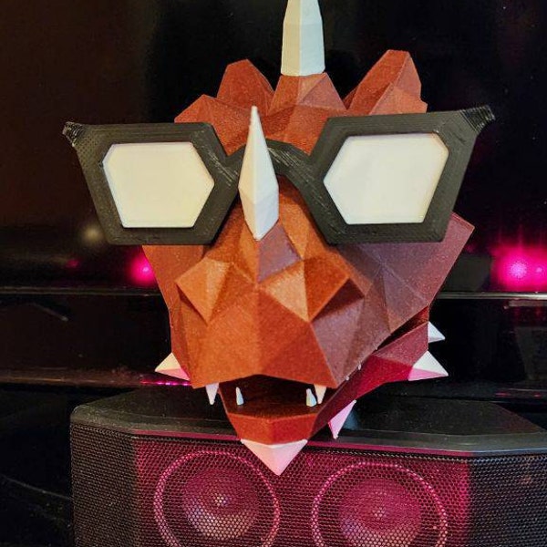 Oldschool Runescape Mr. Mordaut Dragon Head: 3D Printed Wall Art - Etsy