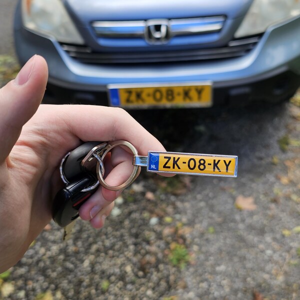 Custom UK Keychain License Plate Car Keyring United Kingdom, Britain ...