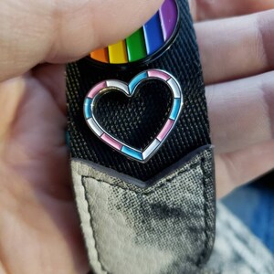 Inclusive Rainbow Soft Enamel Pin Gay Queer Trans QTPOC LGBT - Etsy ...