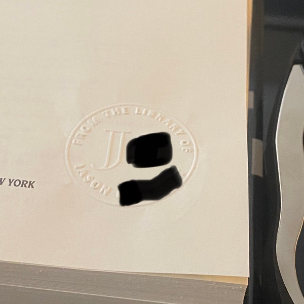 Custom Book Embosser for You to Personalize Library Books! Choose Your ...