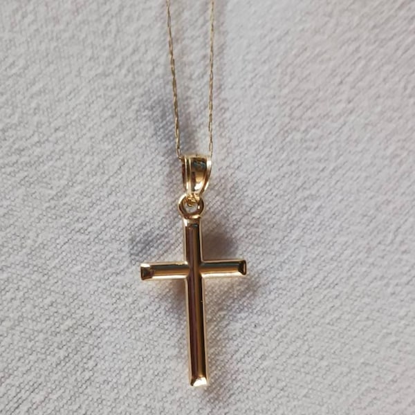 14K Solid Yellow Gold Box Chain Necklace, 0.5MM - 1.7MM Thick, 16"-30 ...