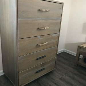 Nautical İnfinity Knot, Drawer Pulls Brass & Rope Drawer Pulls Boho ...