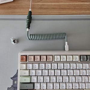 Custom Coiled Mechanical Keyboard Cable - Etsy