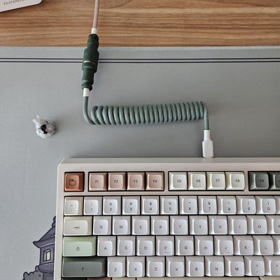 Custom Coiled Mechanical Keyboard Cable - Etsy