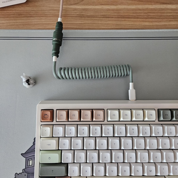 Custom Coiled Mechanical Keyboard Cable - Etsy