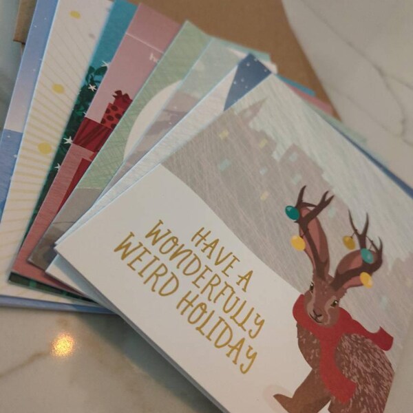 Christmas Cards Boxed Set / Assorted Cards / Make Your Own Boxed Set of ...