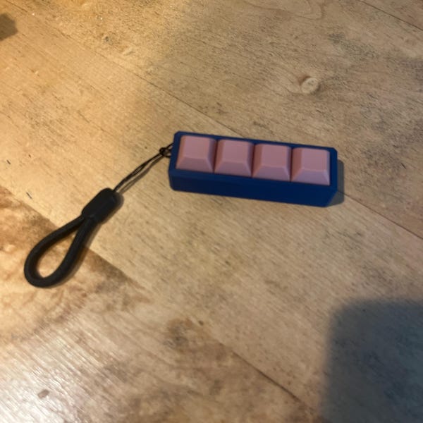 Mechanical Switch Clicky Fidget - White Th W/ Strap Keyboard Switch ...