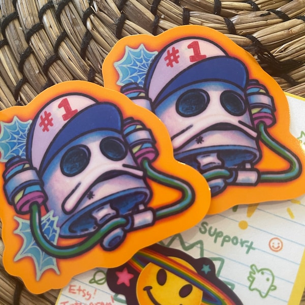 Smitty Werbenjagermanjensen 3" Spongebob Sticker | Waterproof Sticker ...