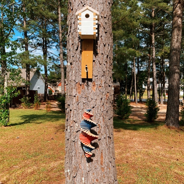 AA-3421 Simple 34 X 21" Cedar Wind Spiral! A BIGGER Time Spiral, Wind ...