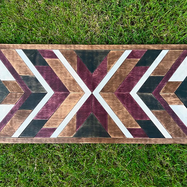 Mosaic 7 Wood Digital File Download DIY Decor Single Design Digital ...