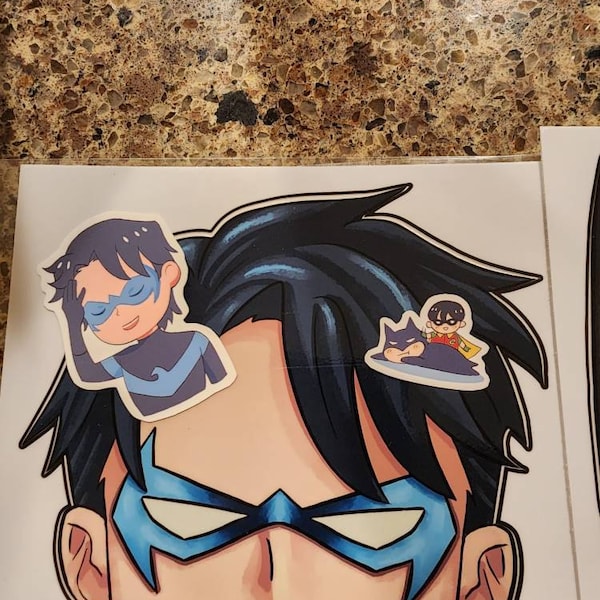 Batfamily Car Decal Stickers (+TIM DRAKE ADDED) - Etsy