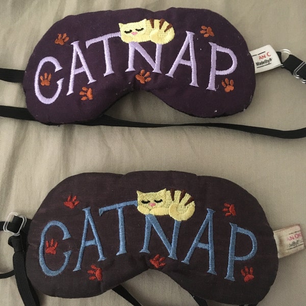Embroidered Eye Mask for Sleeping, Cute Sleep Mask for Kids, Adults ...