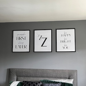 Inspirational Positive Motivational Message Print Poster Home Décor ...