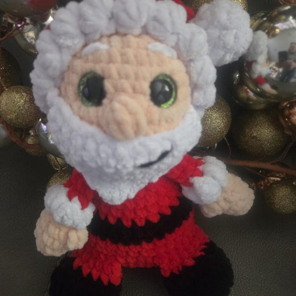 DIGITAL PATTERN ONLY - the Cutest Cuddly Santa Crochet Pattern ...