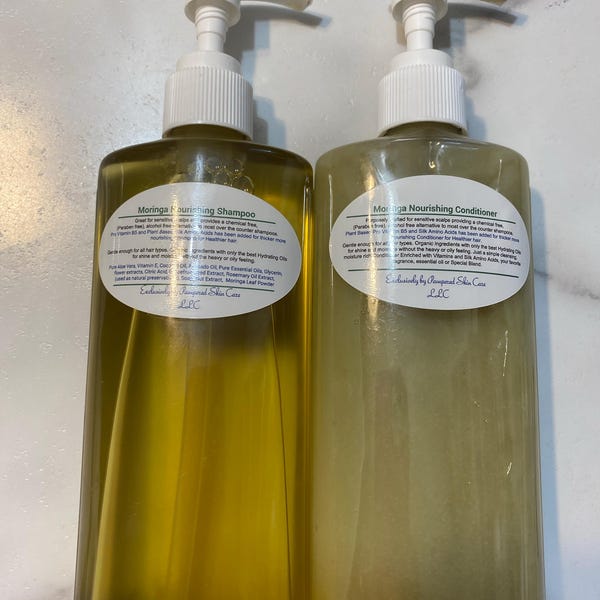 Just Rosey Floral Shampoo & Conditioner - Natural Scents, Rose Water - Etsy