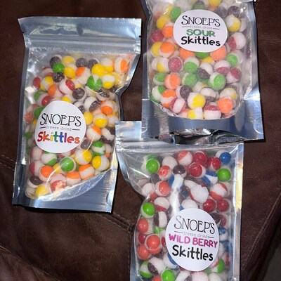 Freeze Dried Frittle Sample Pack FREE SHIPPING Sour, Wild Berry and ...