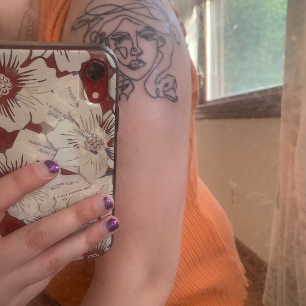 AOC, Alexandria Ocasio-cortez Printable One Line Drawing, Feminine ...